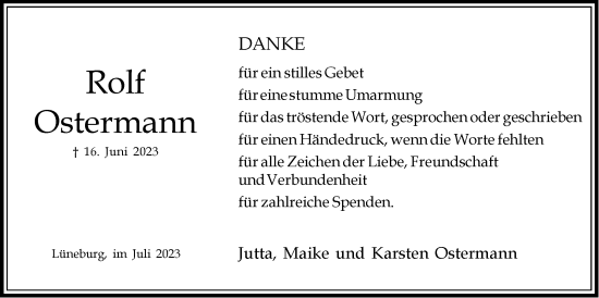 Traueranzeigen | Trauer-Lüneburg.de